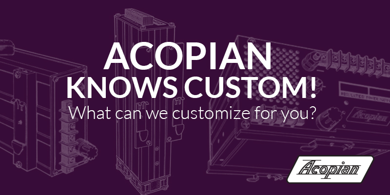 Blog Home | Acopian Power Supplies